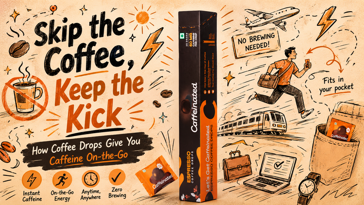 Coffee On the Go — Portable Caffeine With Coffee Drops – Caffeinated